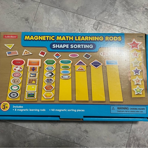 Lakeshore | Toys | Magnetic Shape Sorting Rods | Poshmark